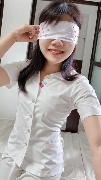 目隠し少女〜ナース編 - Yuno's shop - BOOTH