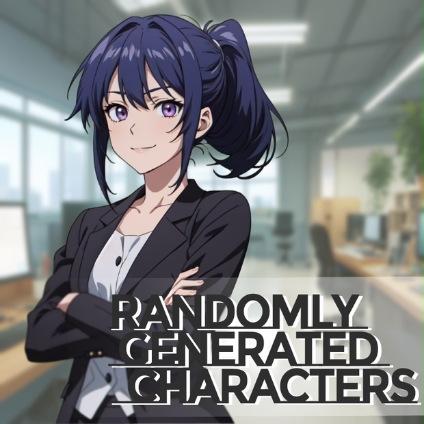 003 スーツの女性【Randomly Generated Characters】 - T2AI - BOOTH