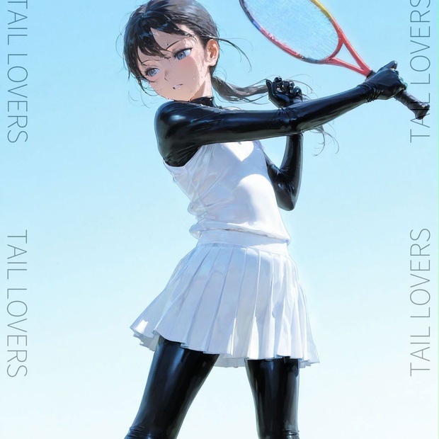テニス部とラバーインナー【217枚+3moives】Latex Tennis Club - TAIL-LOVERS - BOOTH
