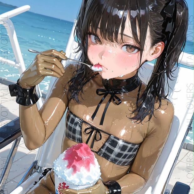 【220枚+動画11分】地雷系ラバー女子と楽しむデート『プール編』｜Poolside Date - TAIL-LOVERS - BOOTH