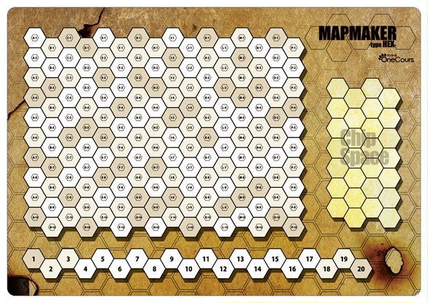 MAP MAKER -HEX- - OneCours - BOOTH