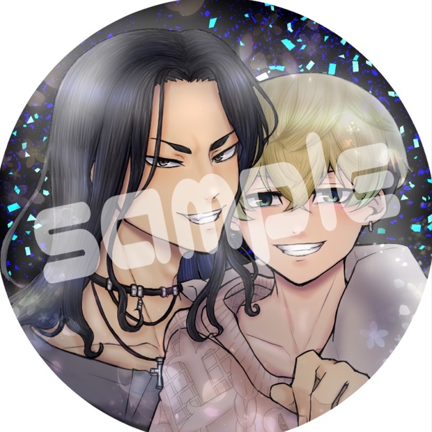 東京卍リベンジャーズ 缶バッジ 【ばじふゆ】 - 3BK - BOOTH