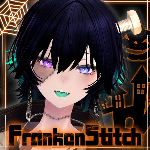 【Lasyusha】LL.FrankenStitch【VRC想定ボディテクスチャ】 - LENLEN - BOOTH