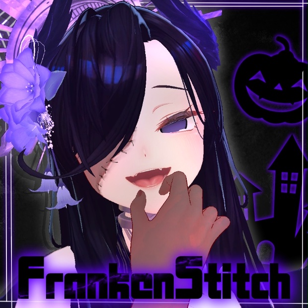 【Liloumois】LL.FrankenStitch Li【VRC想定ボディテクスチャ】 - LENLEN - BOOTH