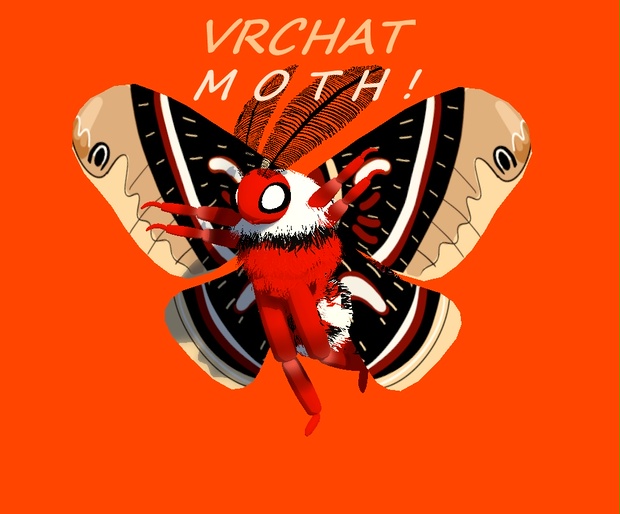 Moth! VRChat Avatar - Inevanable's VRChat Avatars and Assets - BOOTH