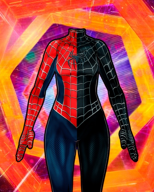 【VRoid】Female Ver. Spider-Man Costume Spider-Man Raimi Trilogy ...