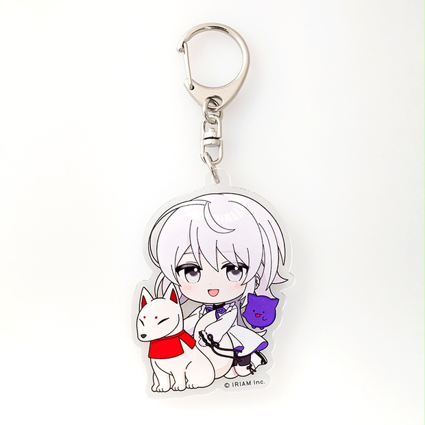 ちびキャラdeご当地アクリルキーホルダーvol.2-近畿-（虚無くん） - IRIAM 公式BOOTH - BOOTH