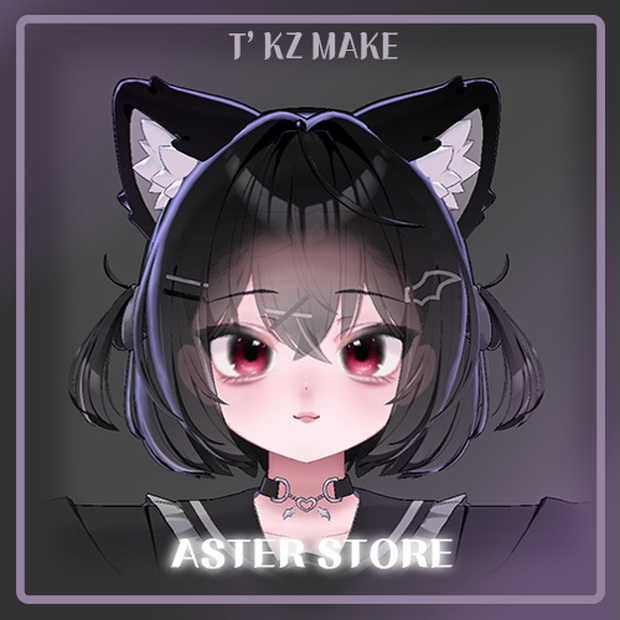 【Chocolat】 Aster_.Store-T'KZ-MAKE whit SKIN tex!! - Aster_. Store - BOOTH