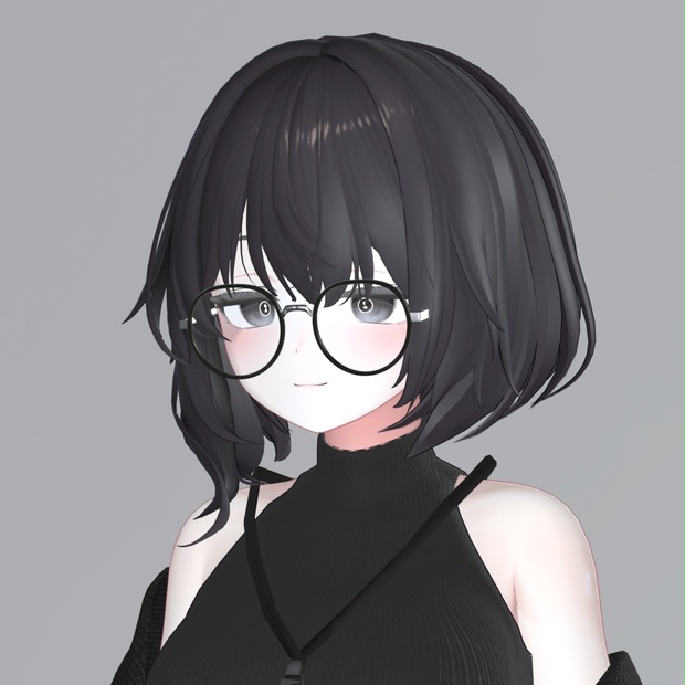 くろぶちボストン【VRChat対応】 - Ayn. - BOOTH