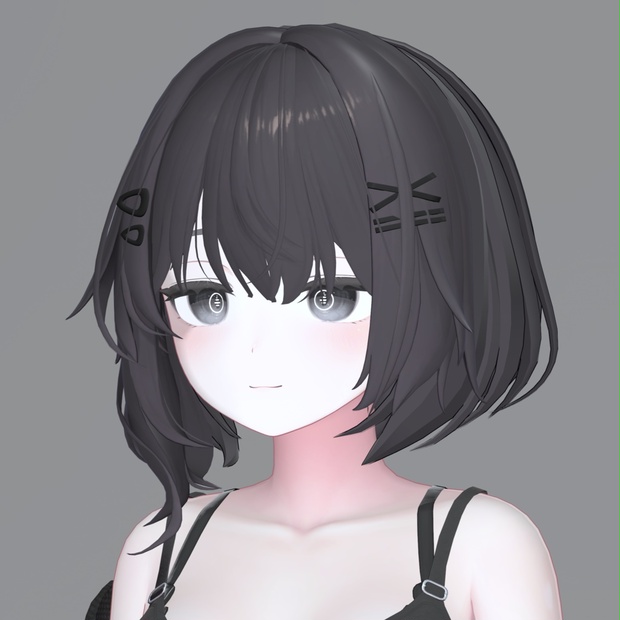 シンプルヘアピンセット【VRChat対応】 - Ayn. - BOOTH