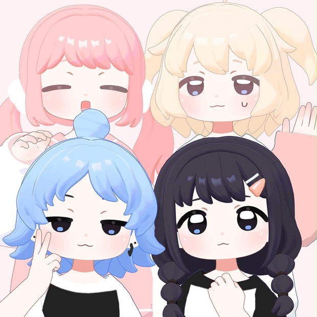 [Linla] Hair Collection - MARUPOPI - BOOTH