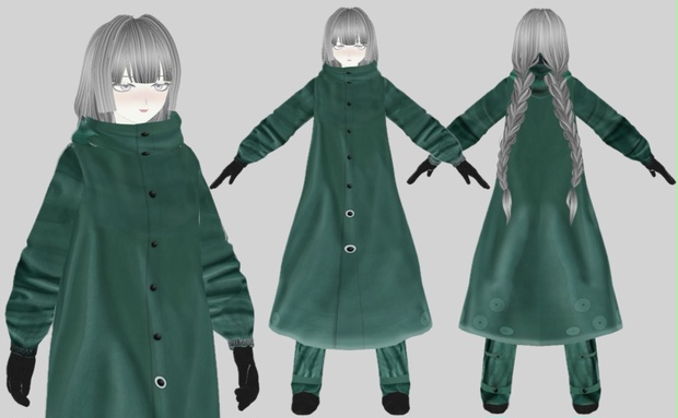 【VRoid正式版】OZK防護服/Общевойсковой защитный комплект(ОЗК) - Tatius - BOOTH