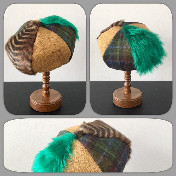 Hat Labo Jam コラボレーション/ベレー帽/Green - 鶴丸帽子店Booth支店/帽子専門店/芸術倶楽部亀甲堂 - BOOTH