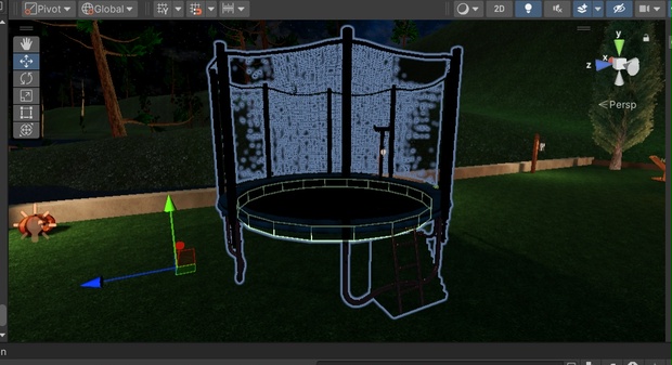 Trampoline VRC Realistic - maticsworlds - BOOTH