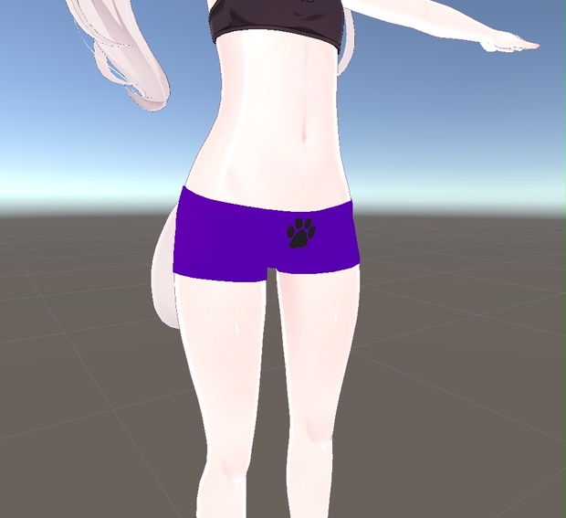 Karin simple underwear [Vrchat model asset] - joeypixel - BOOTH