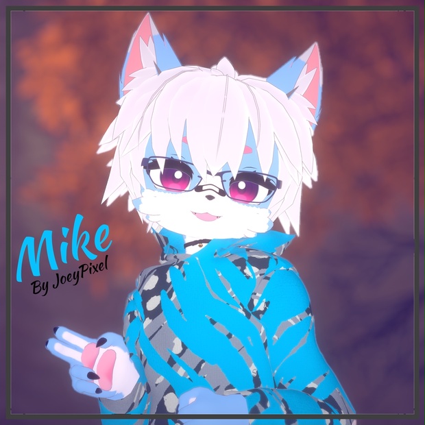 Mike (Furry VRChat avatar) - joeypixel - BOOTH
