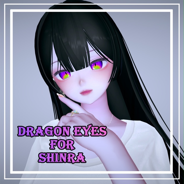 [SHINRA] Dragon Eyes (EYES TEXTURE) 7colors - likeu - BOOTH