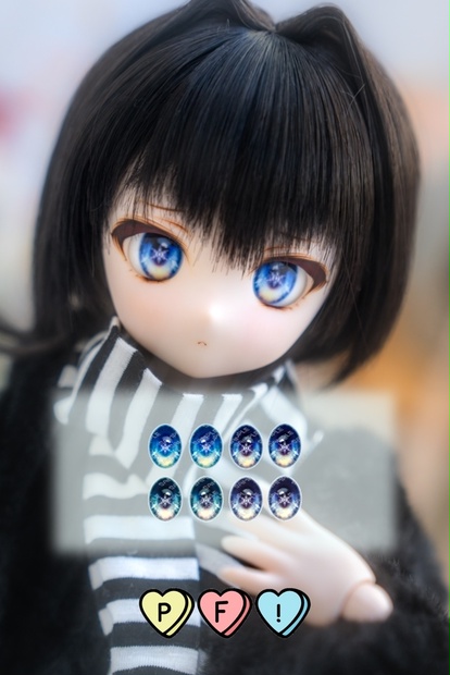 デカールアイ 20-22mm相当 タイプ:ゆき - PF! - BOOTH