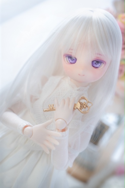DDH-29（セミホワイト肌）カスタムヘッド＋おまけアイ2種 ソフビ盛り難あり - PF! - BOOTH