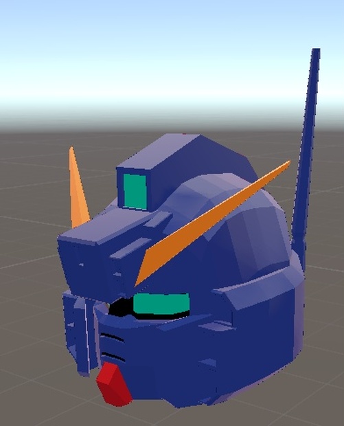 Gundam Hazel Head - madaobox - BOOTH