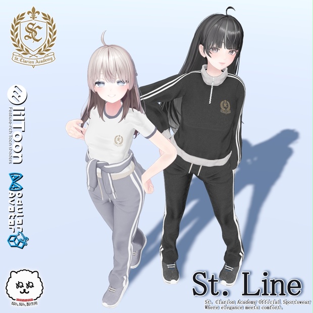 【109アバター対応】St. Line【St. Clarion Academy】 - ぬんぬん製作所 - BOOTH