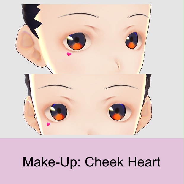 Make-Up: Cheek Heart - steamscout - BOOTH