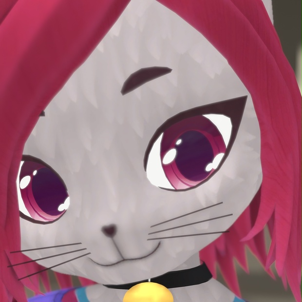 Furry Catgirl VRChat Avatar - nekemnyolc - BOOTH