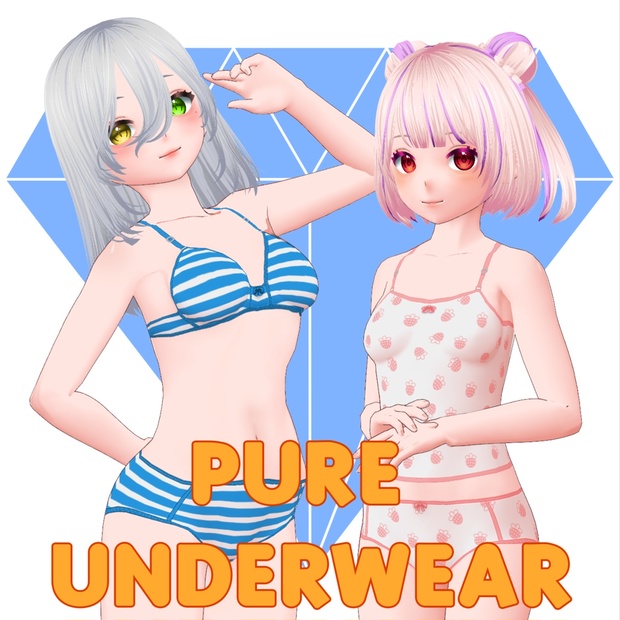 Vroid Pure Underwear - Tainara-P Vroid - BOOTH