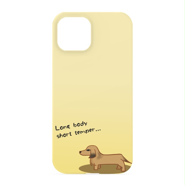 ロングダックススマホケースiPhone13 - murakamishop - BOOTH