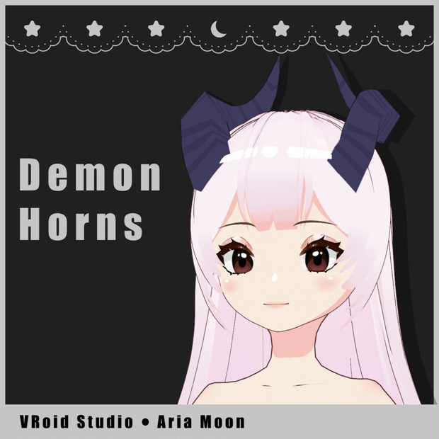 Demon horns - Ariamoon - BOOTH