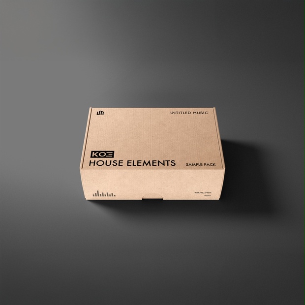 KO3 HOUSE ELEMENTS (SAMPLE PACK) - UNTITLED MUSIC - BOOTH