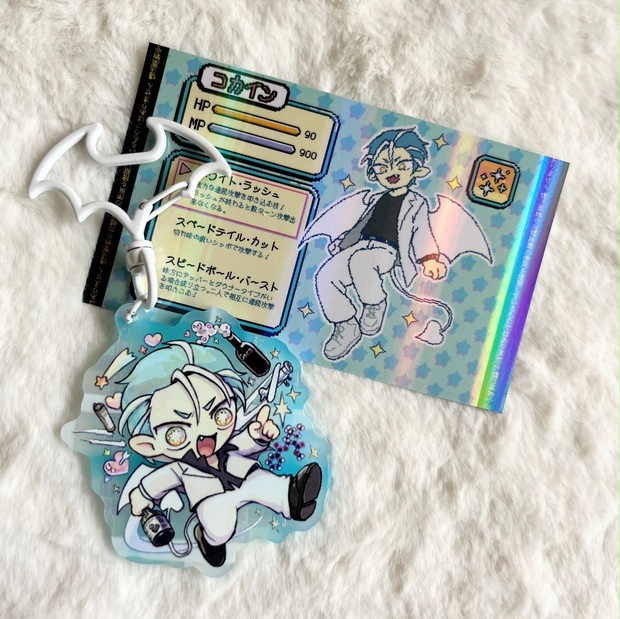 Key chain & Card - Cocaine - 猛想図鑑BOOTH - BOOTH