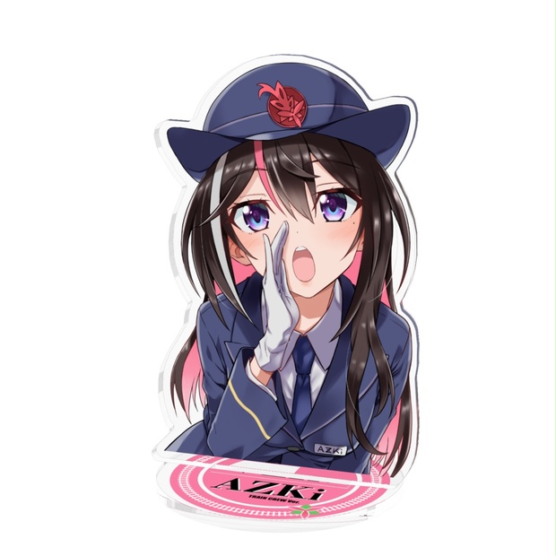AZKi TRAIN CREW Ver. アクリルフィギュア - グッズ - BOOTH