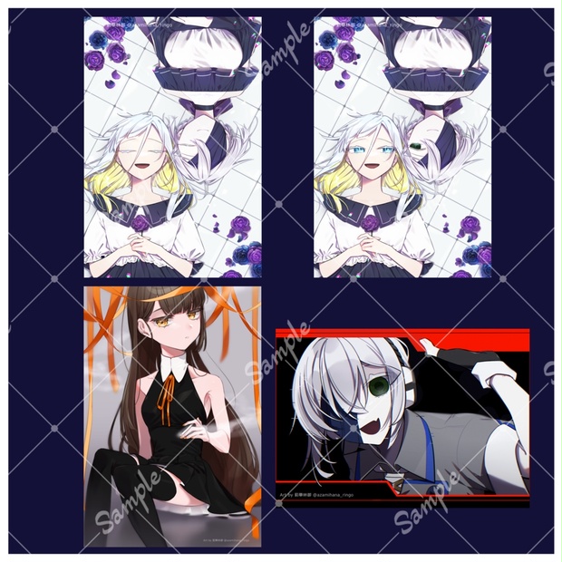 【UTAU】ポストカード - 刻ノ雫 -toki no sizuku- - BOOTH