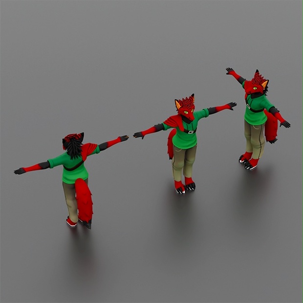Low Poly Vrchat Anime-Character - Get Your Own Avatar - BOOTH