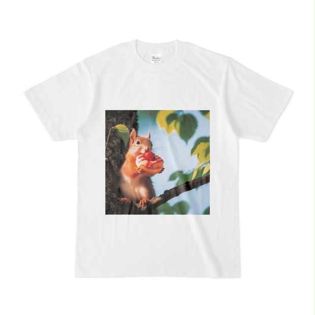 Squirrel eating donut（ドーナツを食べるリス） - Shiba.Inc - BOOTH