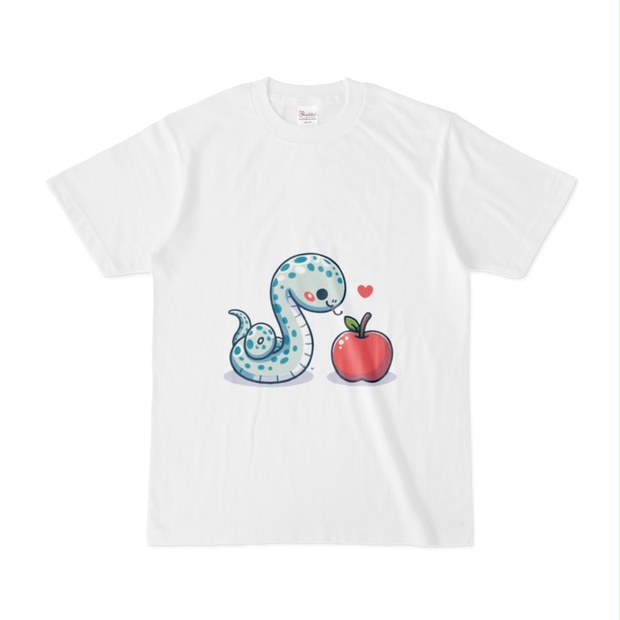 Snake eating apple（リンゴを食べる蛇） - Shiba.Inc - BOOTH