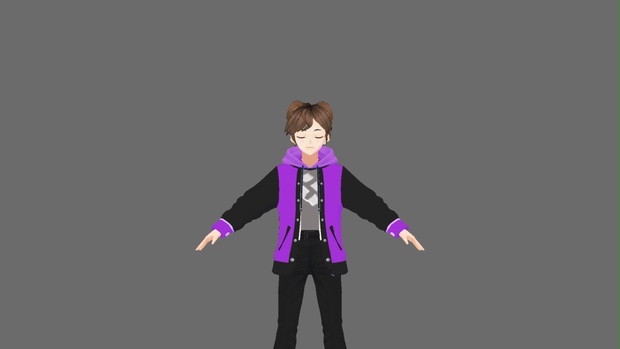 vrm male avatar - Parcival_vt - BOOTH