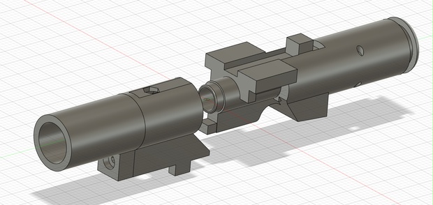 タナカ ルガーP08用ガスコキ化キット - js-hardware - BOOTH