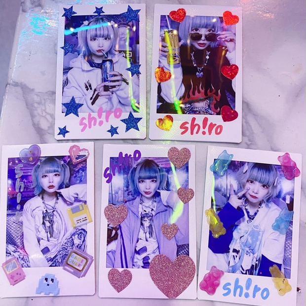 限定チェキ5枚SET - shiro-official - BOOTH