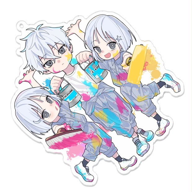 【ナコレコカナタ/COEIROINK】声で彩れ！【10cmアクキー】 - 曖昧な箱庭 - BOOTH