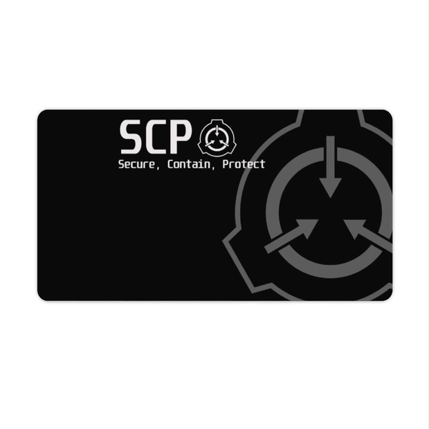 【SCP財団】大型マウスパッド 70x45cm - cczakka-ご注文前に確認 - BOOTH
