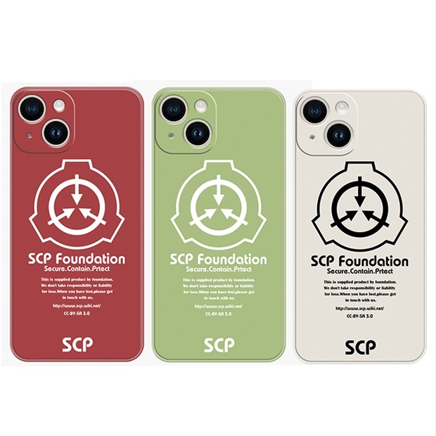 【SCP財団】3色 ソフトiPhoneケース - cczakka-ご注文前に確認 - BOOTH