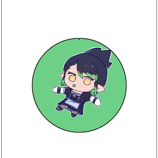 花畑 缶バッジ - AM:aretto - BOOTH