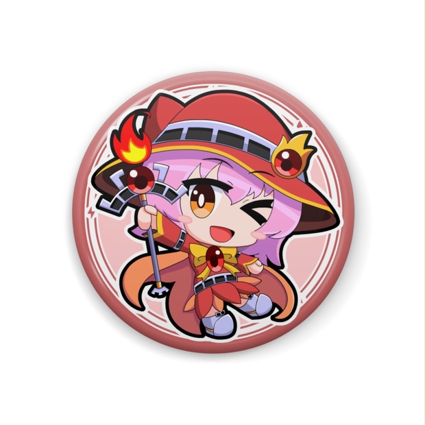 「フレア=プロミネンス」缶バッジ - ZNZN Games - BOOTH