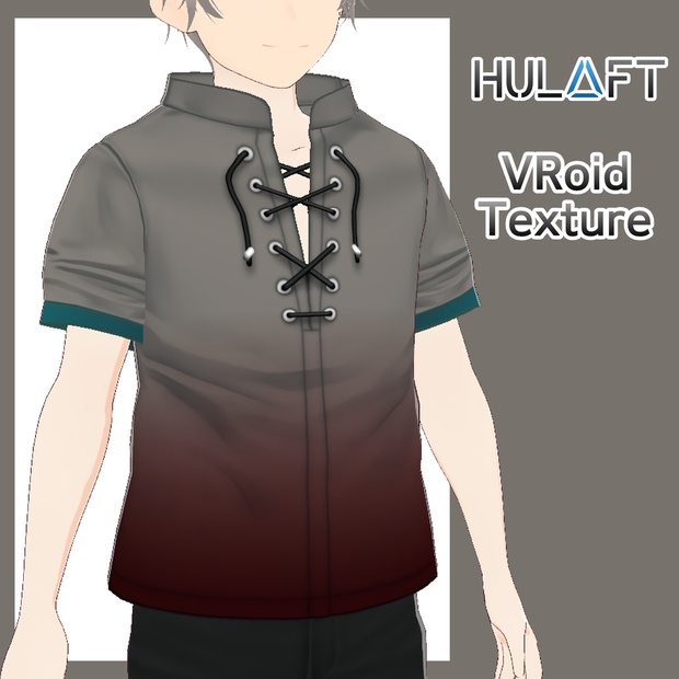 【FREE/無料】Fire_Casual_boy【VRoid Texture】 - HULAFT - BOOTH