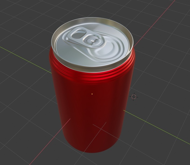 【unitypackage、fbx】缶 - 3d-model - BOOTH