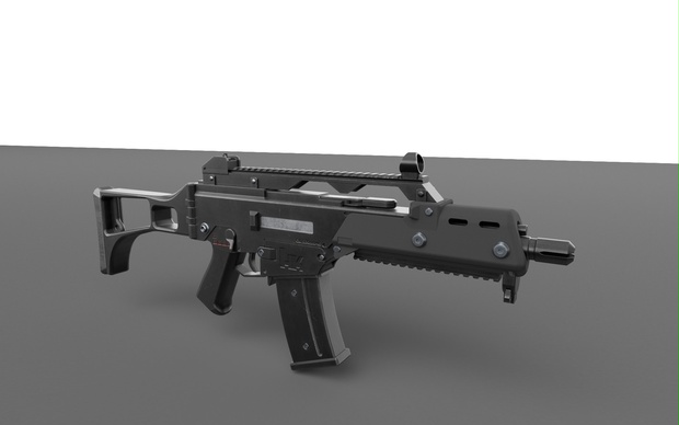 G36 C.fbx unityアセット - Hiata - BOOTH