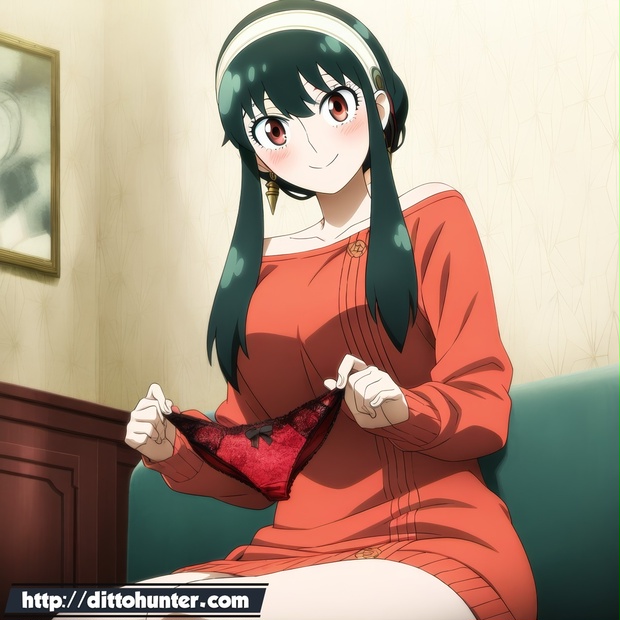 [ECHI/エッチ] - Yor Forger modeling lingerie - (457 pics) - DiTtO Seeker - BOOTH