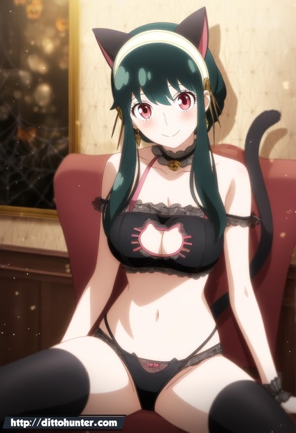 [ECHI/エッチ] - Yor Forger dressed as a sexy cat - (353 pics) - DiTtO Seeker - BOOTH